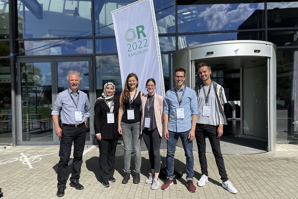 Team research presentations at OR 2022 | University of Mannheim
